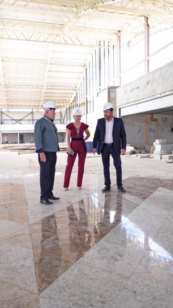 Prefeito Hildon Chaves faz nova vistoria nas obras da rodoviária de ... Prefeito Hildon Chaves faz nova vistoria nas obras da rodoviária de ...